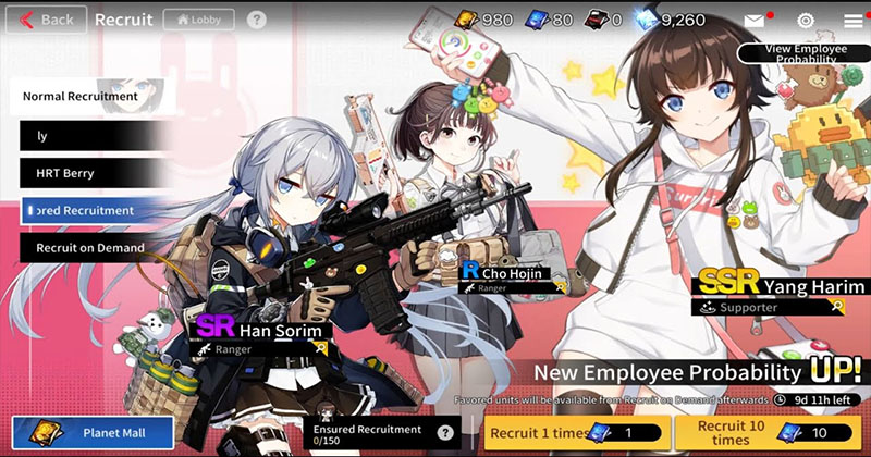Counter Side English Gameplay Characters Updates [ June 2021 Update ...